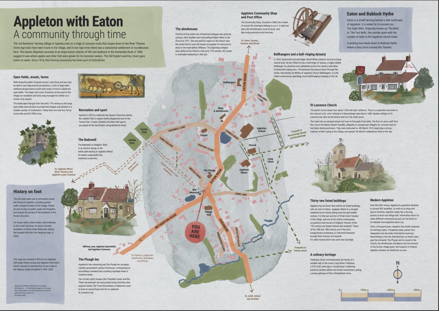 The Jubilee map of Appleton – Appleton With Eaton
